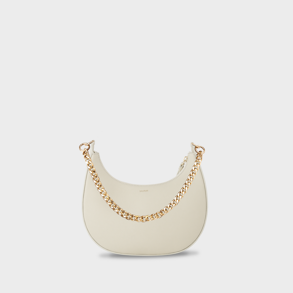 Luna Bag with Gold Chain – Santoir